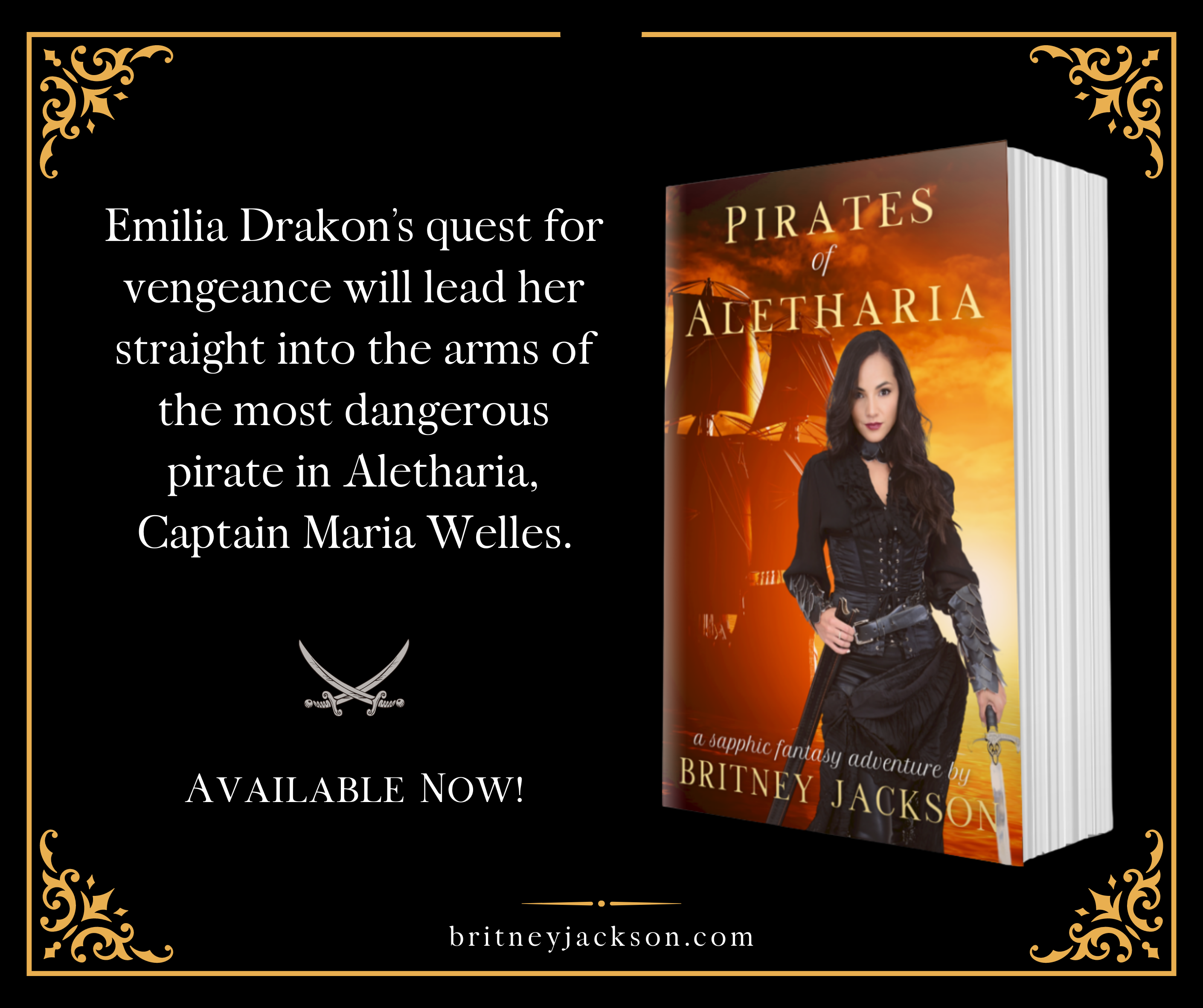 Britney Jackson – Author of Queer Fantasy and Sapphic Romance